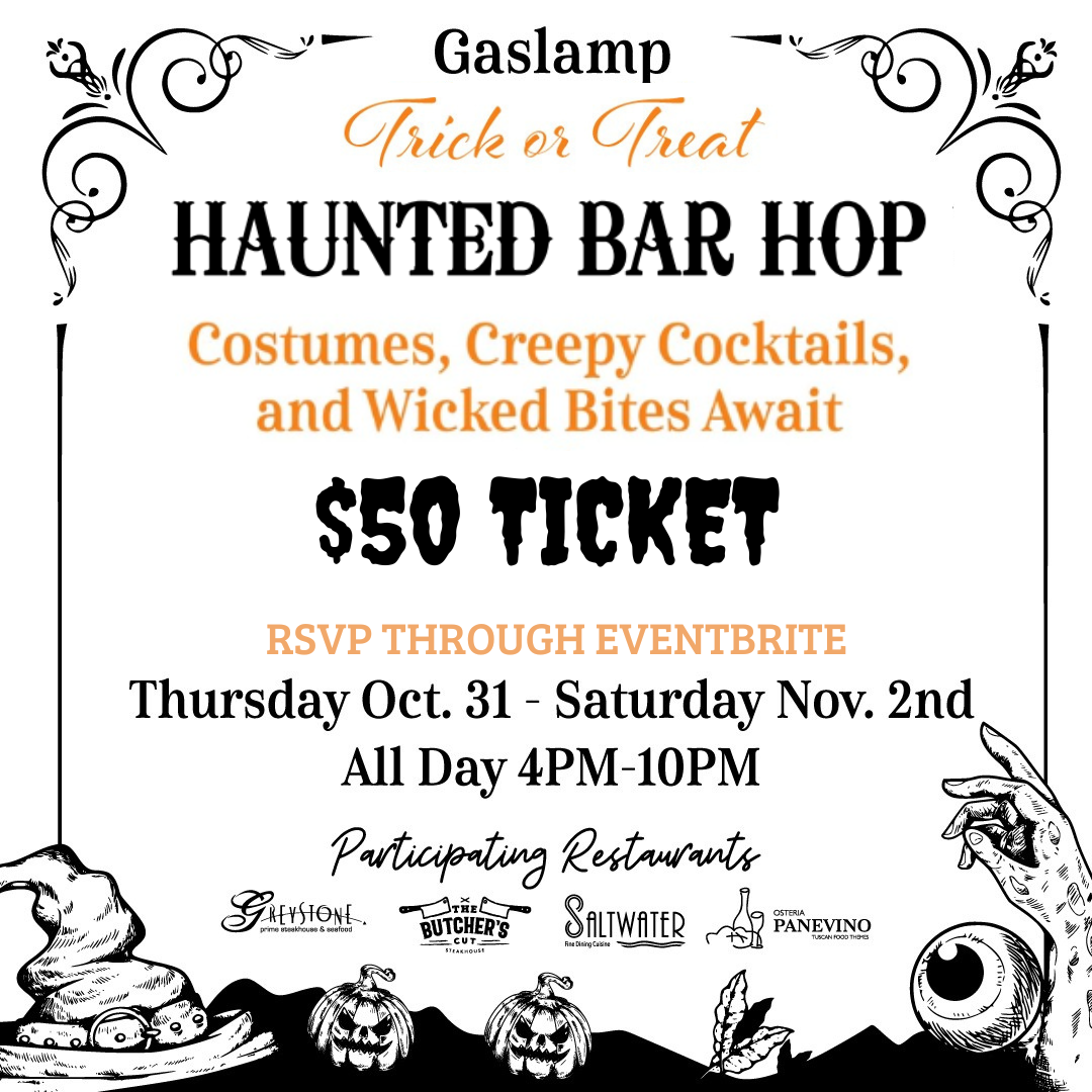 Haunted Bar Hop - San Diego Steakhouse
